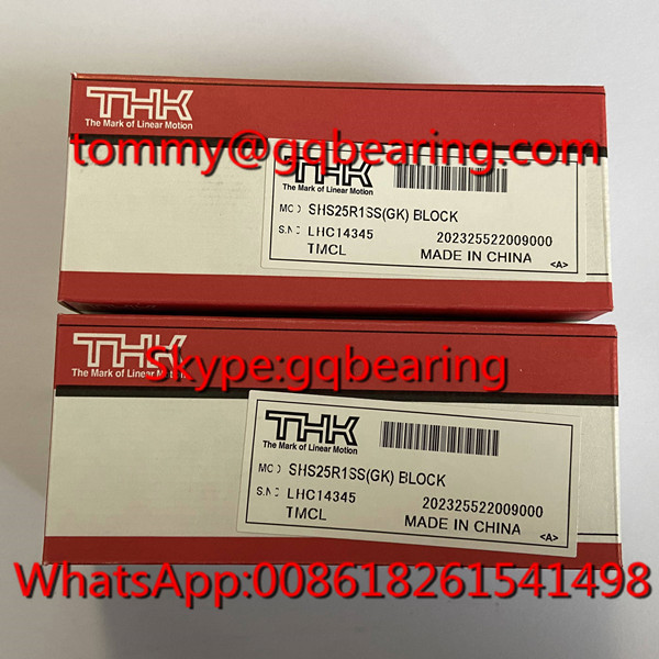 일본 오리지널 THK SHS25R1SS(GK) 선형 블록 THK SHS25R 선형 슬라이드